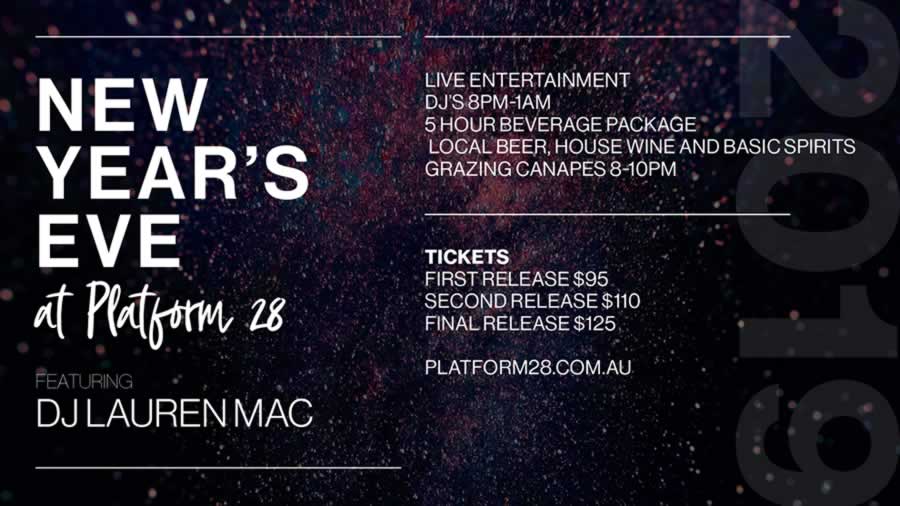 New Year's Eve Melbourne ideas for NYE party and dining