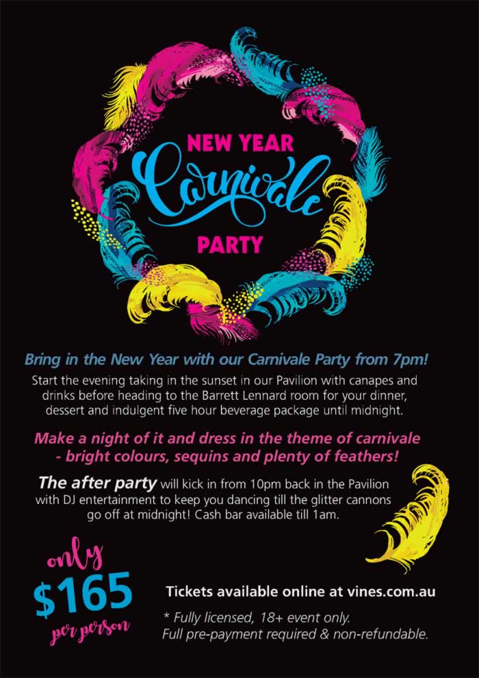 New Year's Eve Perth parties and NYE events