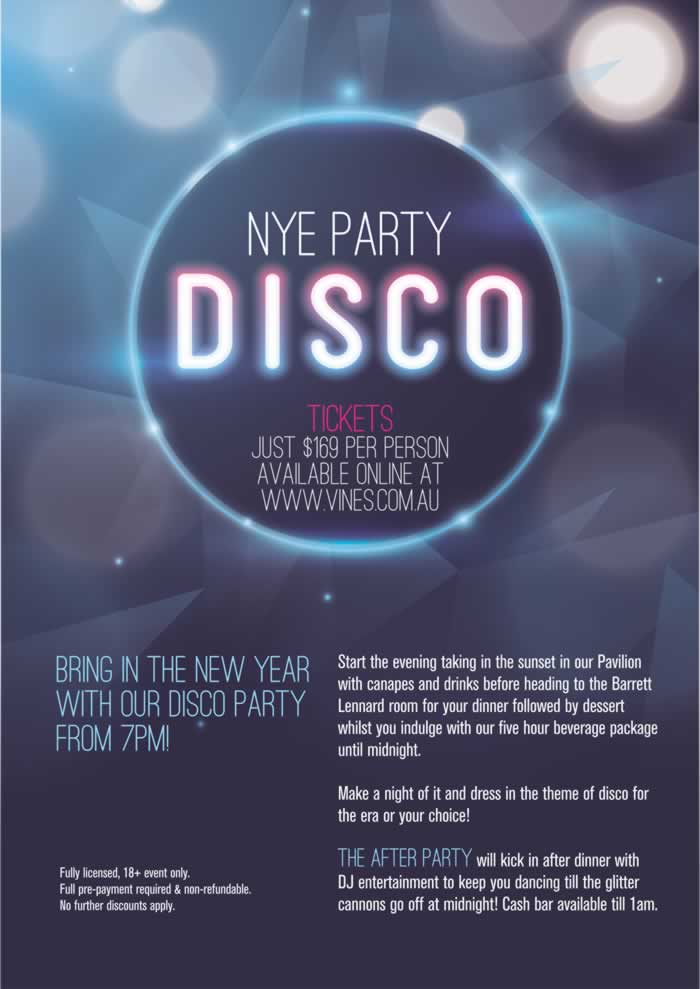 New Year's Eve Perth parties and NYE events